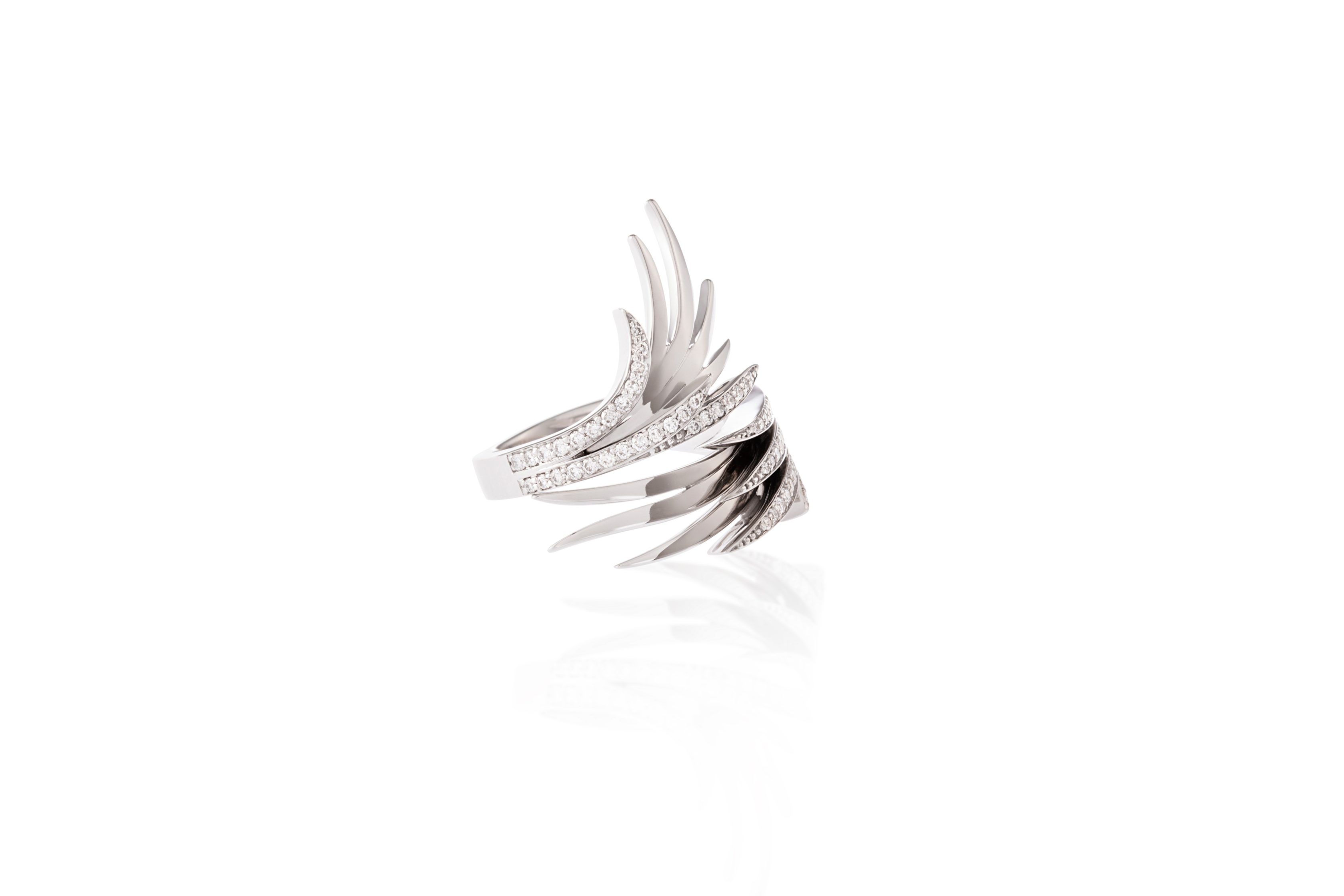 Unleash Your Inner Phoenix Diamond Ring – Mara Jewellery
